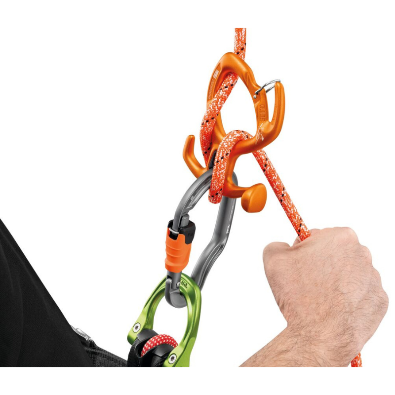 PUSH + Cuerda Semiestática 9mm x70m Naranja - DOTALTURAS | PETZL Ecuador